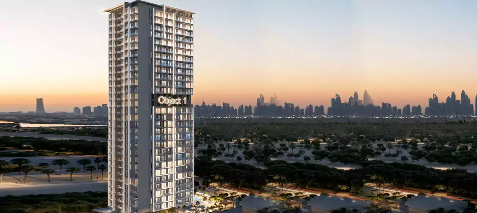 Object 1 The FIFTH Tower Studio & Apartments at JVC