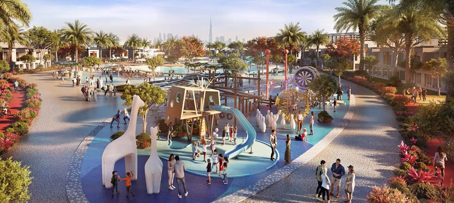 DAMAC Riverside View Pacific - Waterfront Apartments in Dubai