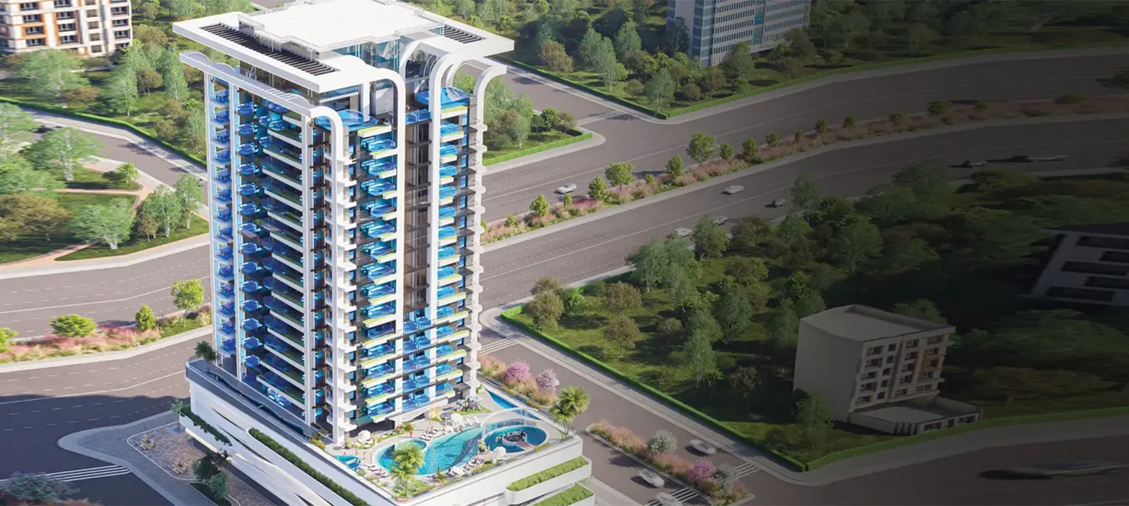 Samana Manhattan 2 at JVC, Dubai Studio, 1 & 2 BR Apartments